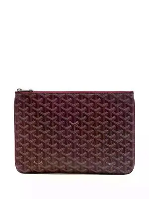 Goyard Senat Mm Clutch Bag - Red
