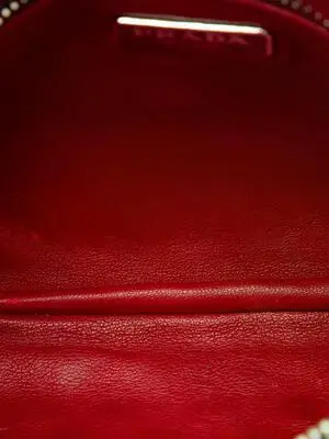 Prada Studded Leather Clutch Bag