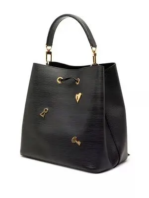LOUIS VUITTON Epi Love Lock Neonoe Bucket Bag