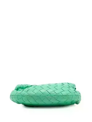 Bottega Veneta Mini Nappa Intrecciato Jodie Hobo Bag - Green
