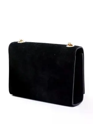 Saint Laurent Suede Monogram Kate Tassel Crossbody Bag