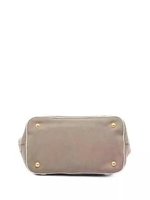 Prada Canapa Logo Satchel