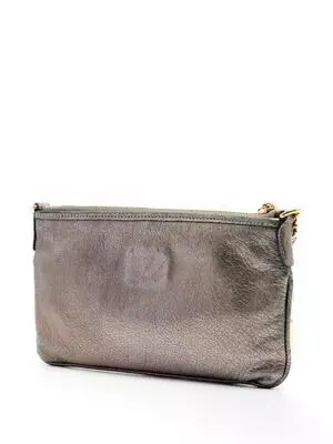 Loewe Metallic Leather Anagram Crossbody Bag