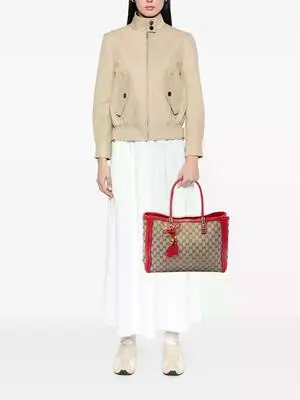Gucci Medium Gg Canvas Bella Tote Bag