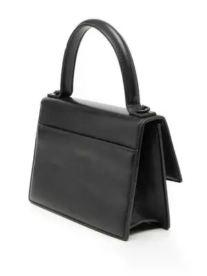 Balenciaga Leather Sharp Top Handle Bag Xs Satchel
