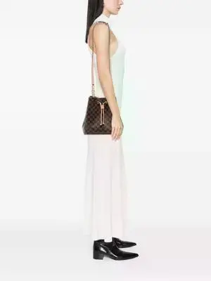LOUIS VUITTON Damier Ebene Neonoe Mm Bucket Bag - Brown