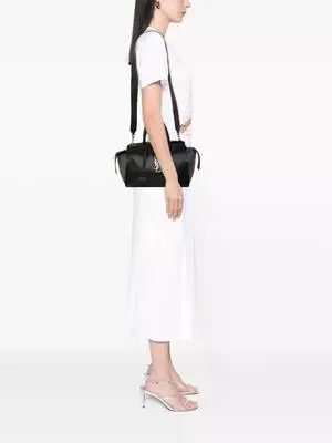 Saint Laurent Monogram Downtown Cabas Satchel - Black