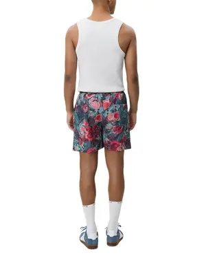 LES DEUX Bouquet Allover Print Swim Shorts