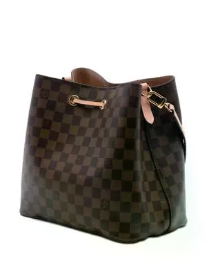 LOUIS VUITTON Damier Ebene Neonoe Mm Bucket Bag - Brown