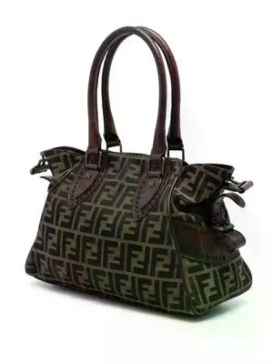 Fendi Zucca Canvas Etniko Handbag
