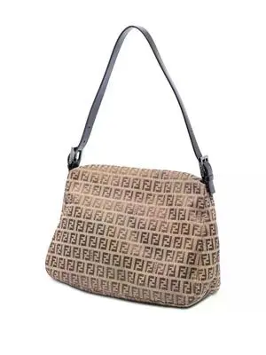 Fendi Zucchino Mamma Forever Shoulder Bag