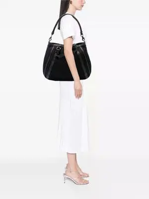 Gucci Gg Denim Abbey D Ring Satchel