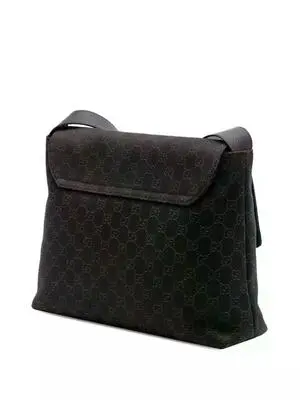 Gucci Gg Denim Messenger Bag