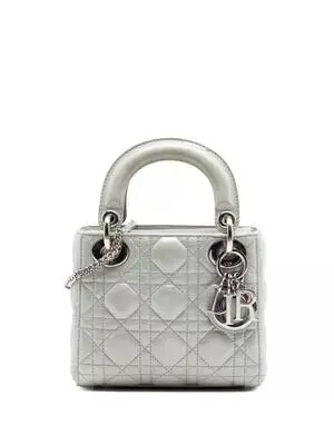 Dior Lady Satchel - Silver