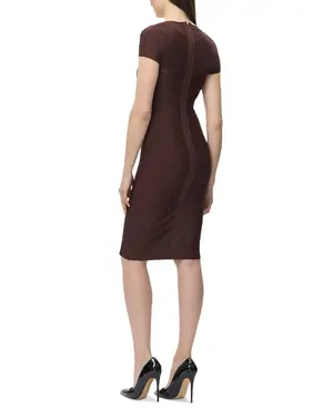 Herve Leger The Premiere Dress - Walnut
