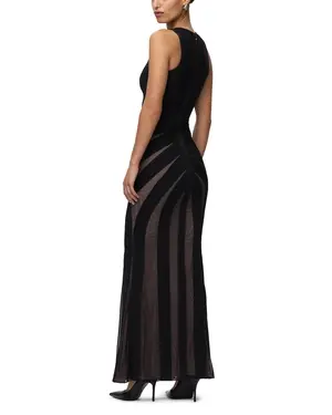 Herve Leger Valia Mermaid Gown