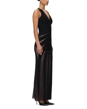 Herve Leger Valia Mermaid Gown