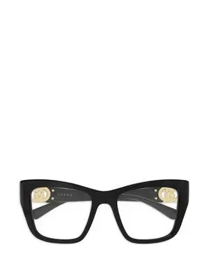 Gucci Interlocking G Cat-eye Glasses - Black