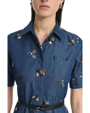 Altuzarra Embellished Shirt Dress