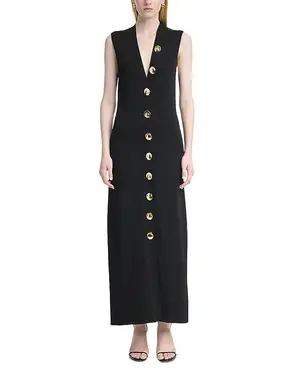 Altuzarra Button Detailed Day Dresses