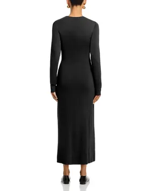 Altuzarra Tingley Dress With Gold-tone Hardware - Black