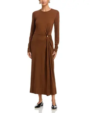 Altuzarra Tingley Dress With Gold-tone Hardware