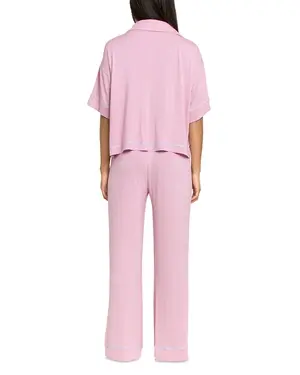 Honeydew Intimates Sweet Solstice Shirt & Pants Pajama Set - Iris Bloom