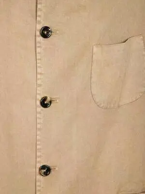 DELL'OGLIO Button-up Patch-pocket Shirt