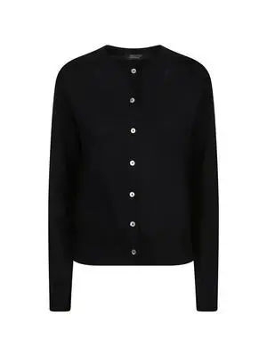 ARAGONA Button-up Cardigan - Blue