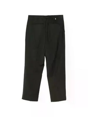 LOW BRAND Kim Pleated Trousers - Grey