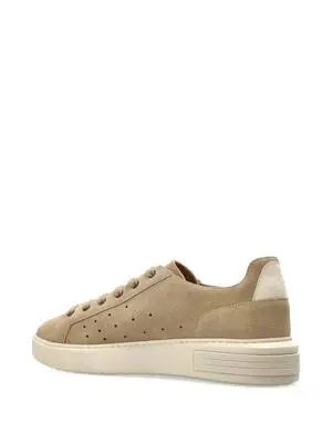 Bally Lift Perforated Suede Sneakers