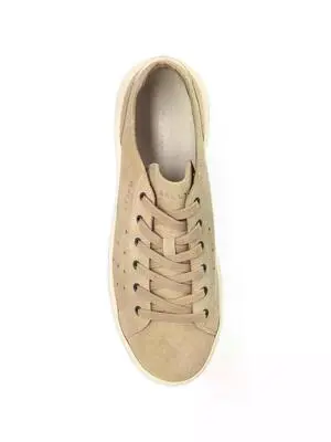 Bally Lift Perforated Suede Sneakers