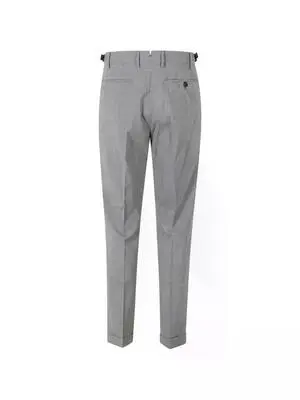 BERWICH Pleated Turn-up Trousers