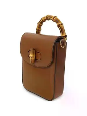 Gucci Gg Bamboo Calfskin Tote Bag