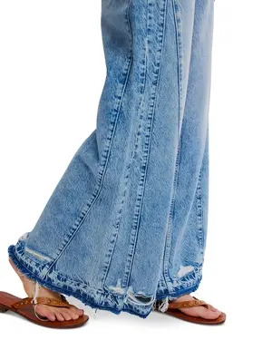 Free People Apollo High Rise Wide Leg Jeans