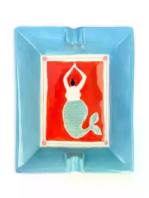LAETITIA ROUGET Mermaid Ashtray - Blue