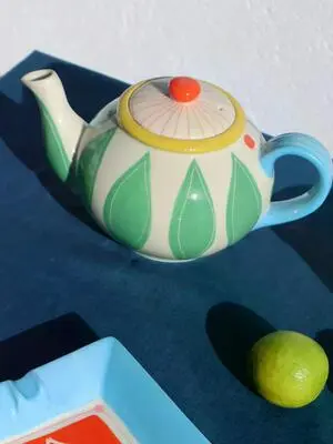 LAETITIA ROUGET Leaf-print Teapot