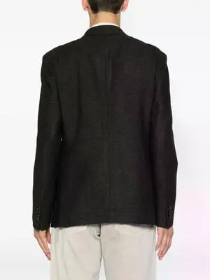 Tagliatore Herringbone-pattern Double-breasted Blazer