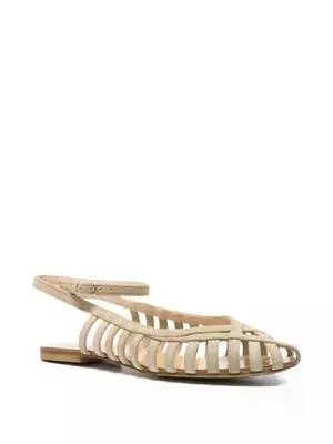 ANNA F. Cage-strap Buckled Sandals