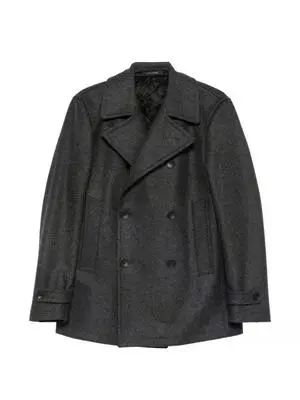 Tagliatore Double-breasted Coat - Grey