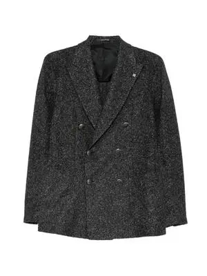 Tagliatore Double-breasted Bouclé Jacket