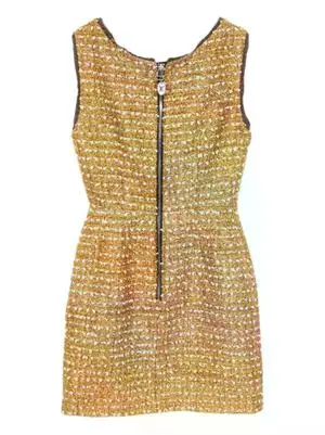 LOUIS VUITTON 2010 Tweed Sleeveless Dress