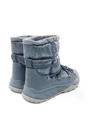 Dior Oblique Lace-up Boots