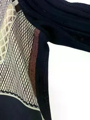 Hermès 2000s Patterned Silk Shirt