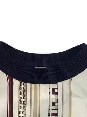 Hermès 2000s Patterned Silk Shirt
