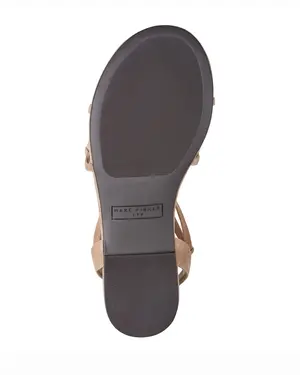 MARC FISHER LTD. Strappy Flat Sandals With Tie Fastening