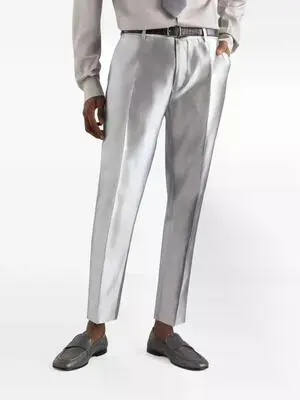Dolce & Gabbana Silk Shantung Trousers