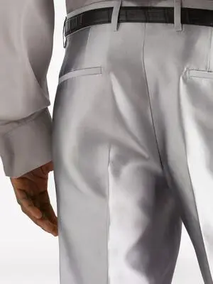 Dolce & Gabbana Silk Shantung Trousers
