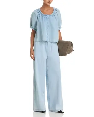 FRAME The Offshore Wide Leg Pants