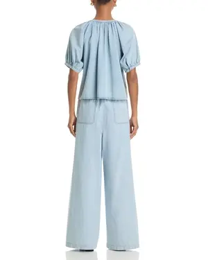 FRAME The Offshore Wide Leg Pants